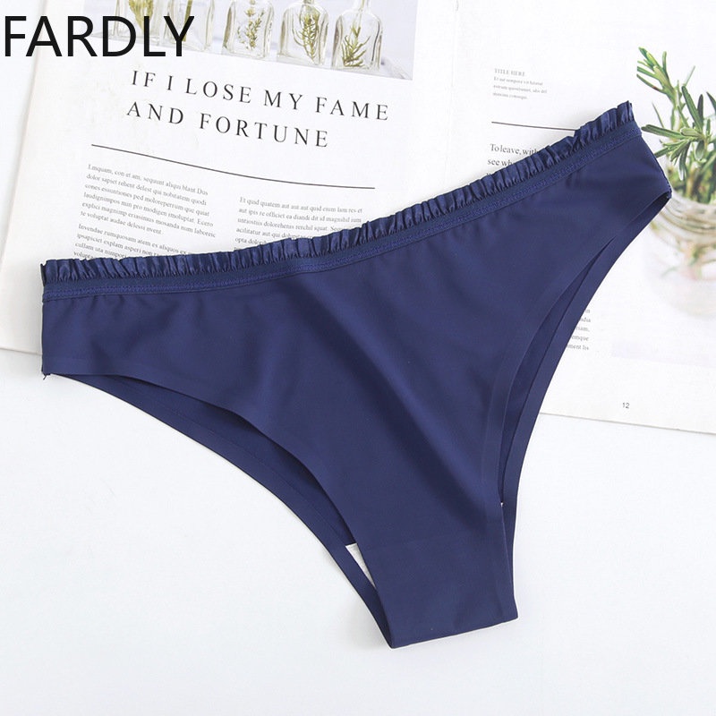 Fardly Sexy Underwear New Ice Silk Lady Lingerie Summer Cool Women