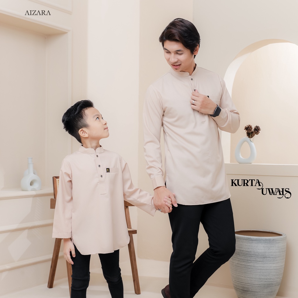 Kurta Uwais | Kurta Cotton | Kurta Moden | Baju Kurta | Kurta Nude ...