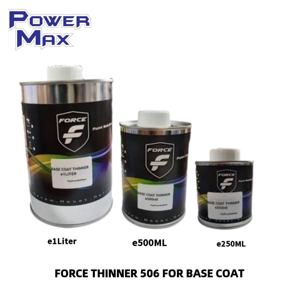 FORCE THINNER 506 FOR BASE COAT - e250ML , e500ML , e1Liter | Shopee Malaysia