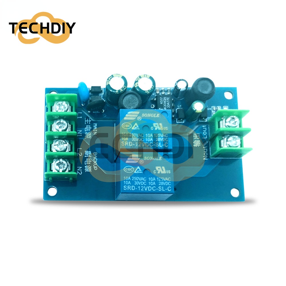 220v Dual Power Supply Automatic Switching Module 10a Dual Power Supply ...
