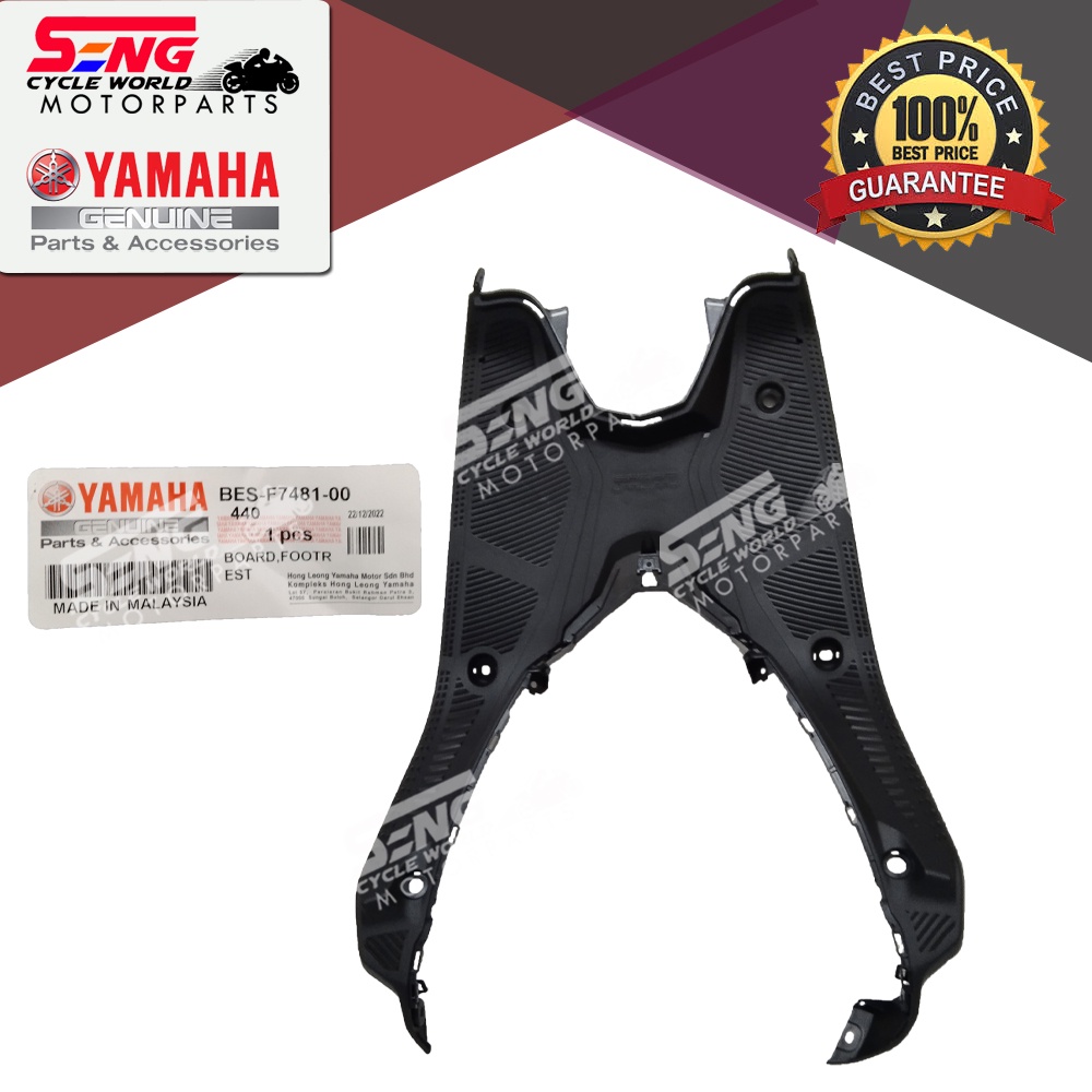 YAMAHA EGO GEAR FOOTREST BOARD- (BES-F7481-00) ORIGINAL | Shopee Malaysia