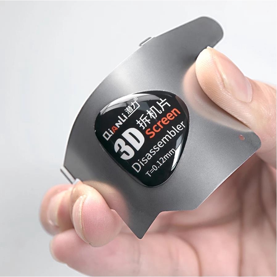 QianLi 3D Teardown Piece Opening Card 0.12MM Ultra Thin Stainless Steel ...