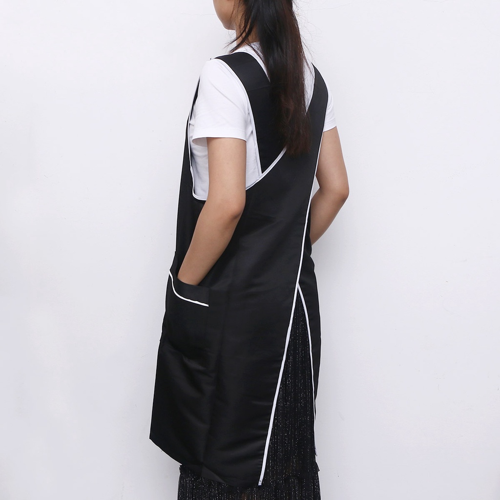 Nails Supplies Cross Back Aprons Hair Stylist Smock Dress Man Miss ...