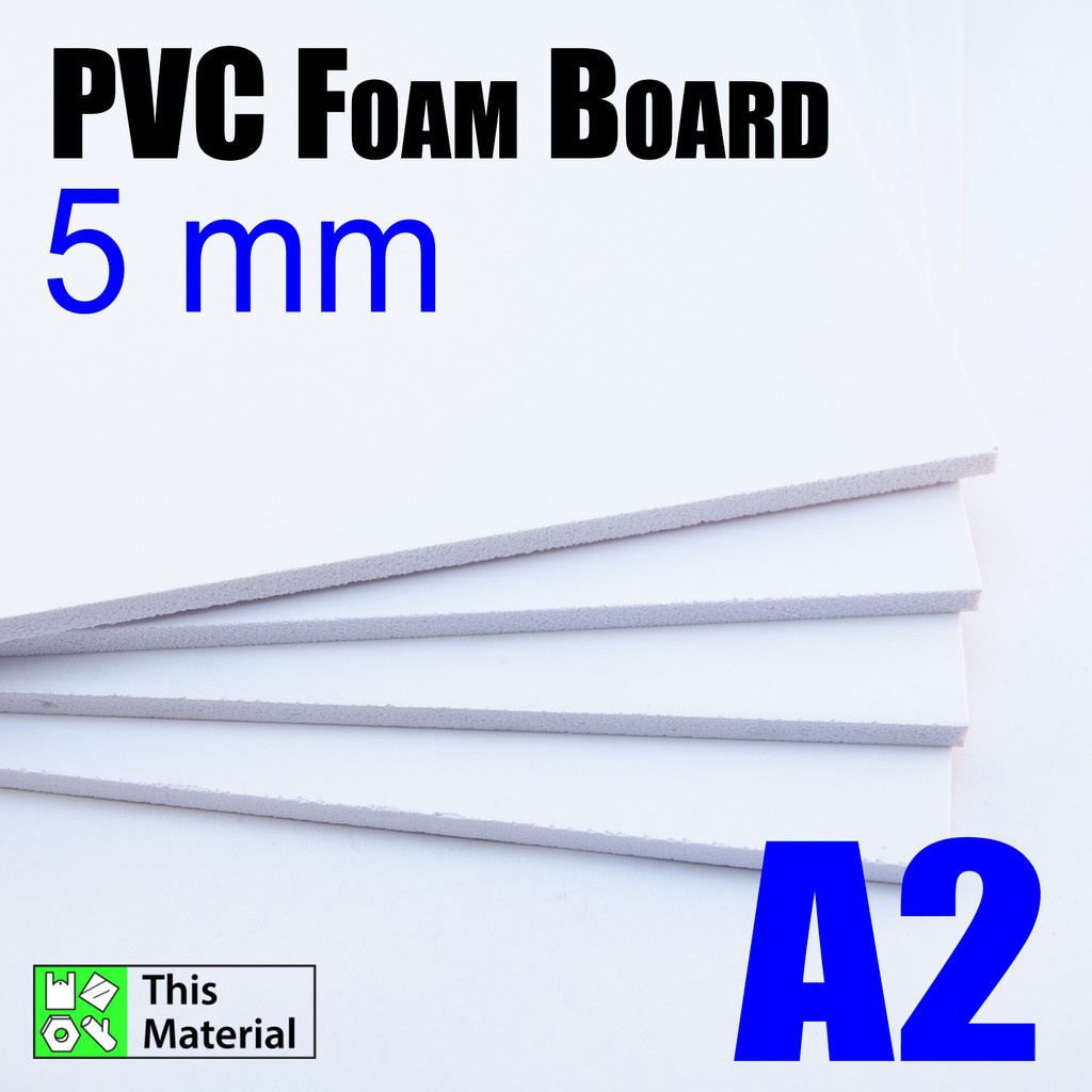 5 mm A2 PVC Foam Board Foamex Sheet Model Plate Material for Building ...