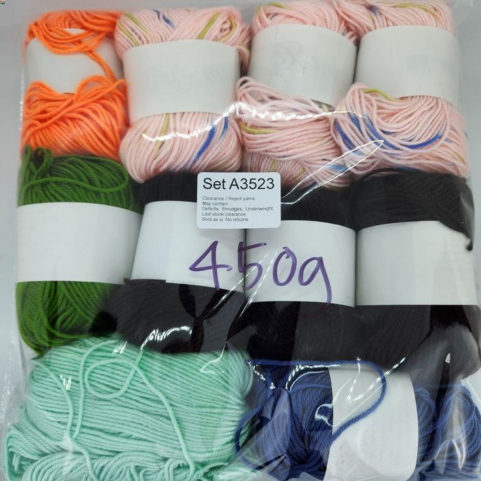 Daisy Baby Wool DBW Clearance / Reject yarns (10 balls per pack ...
