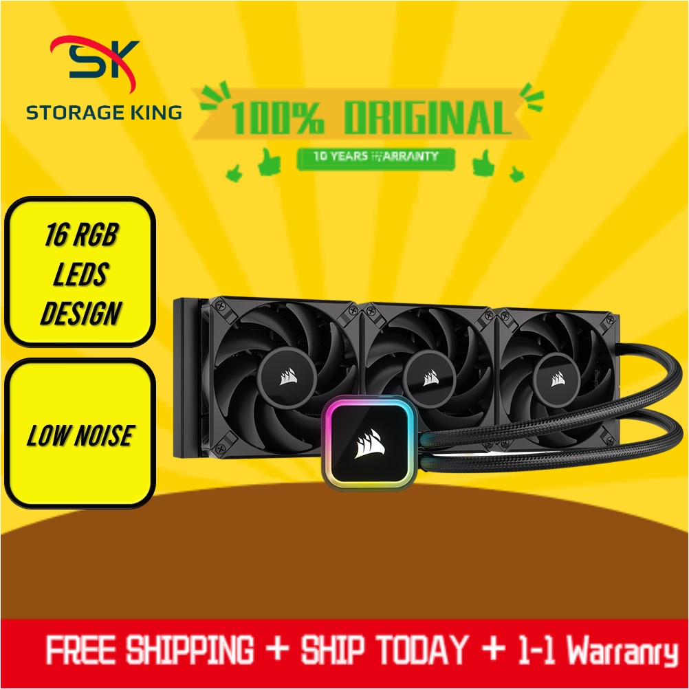 CORSAIR H150i / H115i / H100i RGB Elite Liquid CPU Cooler with Zero RPM ...