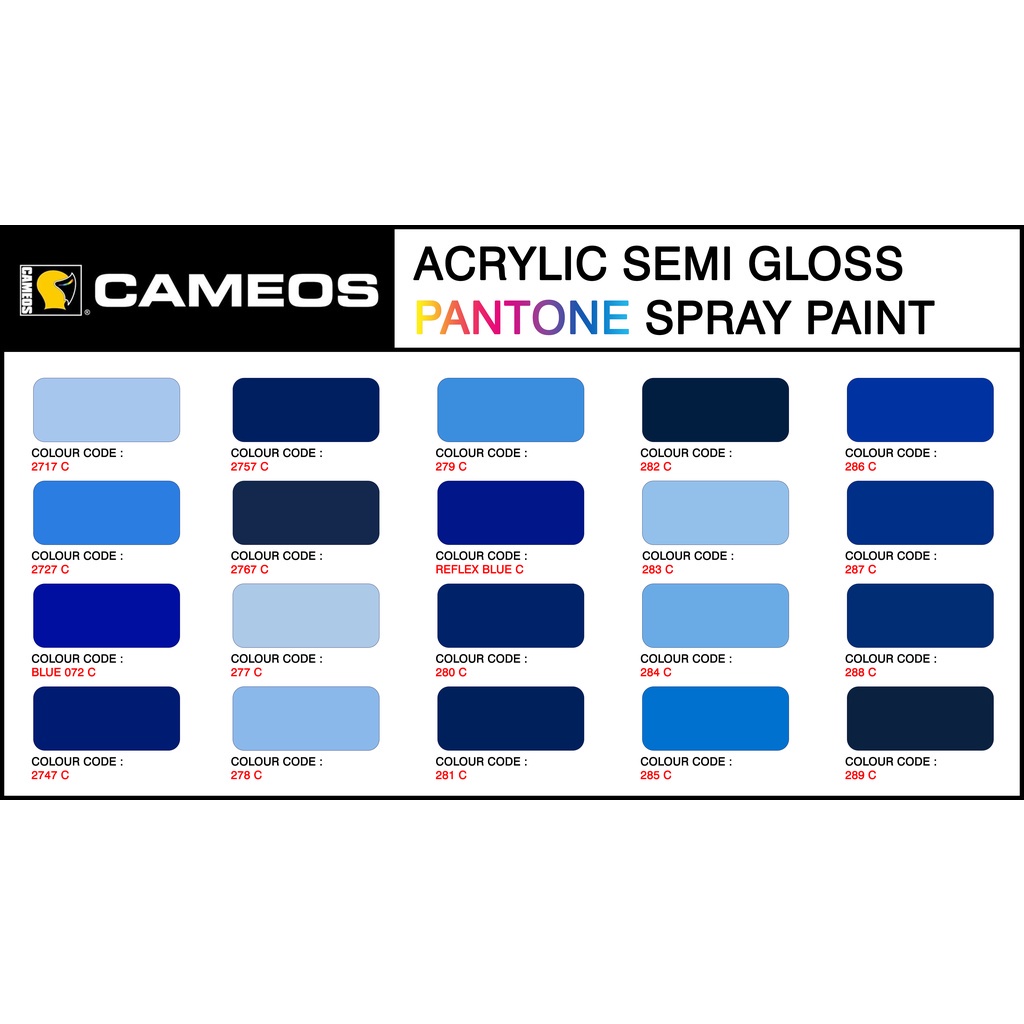PANTONE Color P35 - Aerosol Spray Paint - CAMEOS 400ML/Bottle | Shopee ...