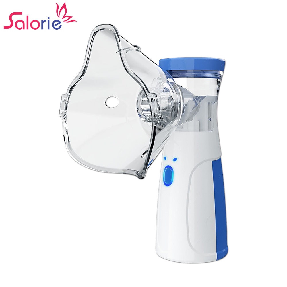 Salorie Portable Nebulizer Machine Mesh Atomizer Asthma Inhaler Masks ...