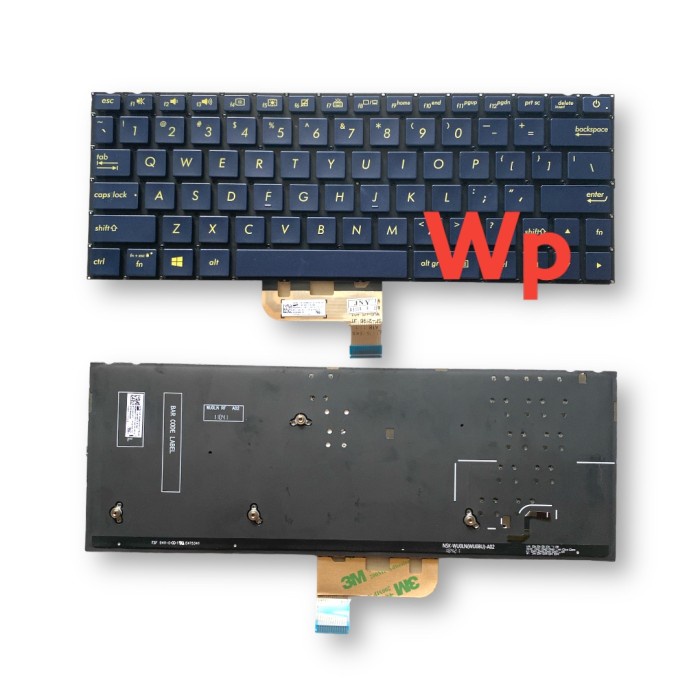 Asus Zenbook 13 UX333 UX333f UX333fa UX333flc UX333fn Laptop Keyboard ...