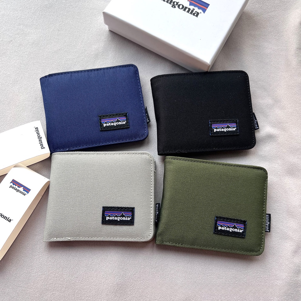 Men's Short Wallet Card Holder Artistic Retro Bag Rectangular Canvas ...