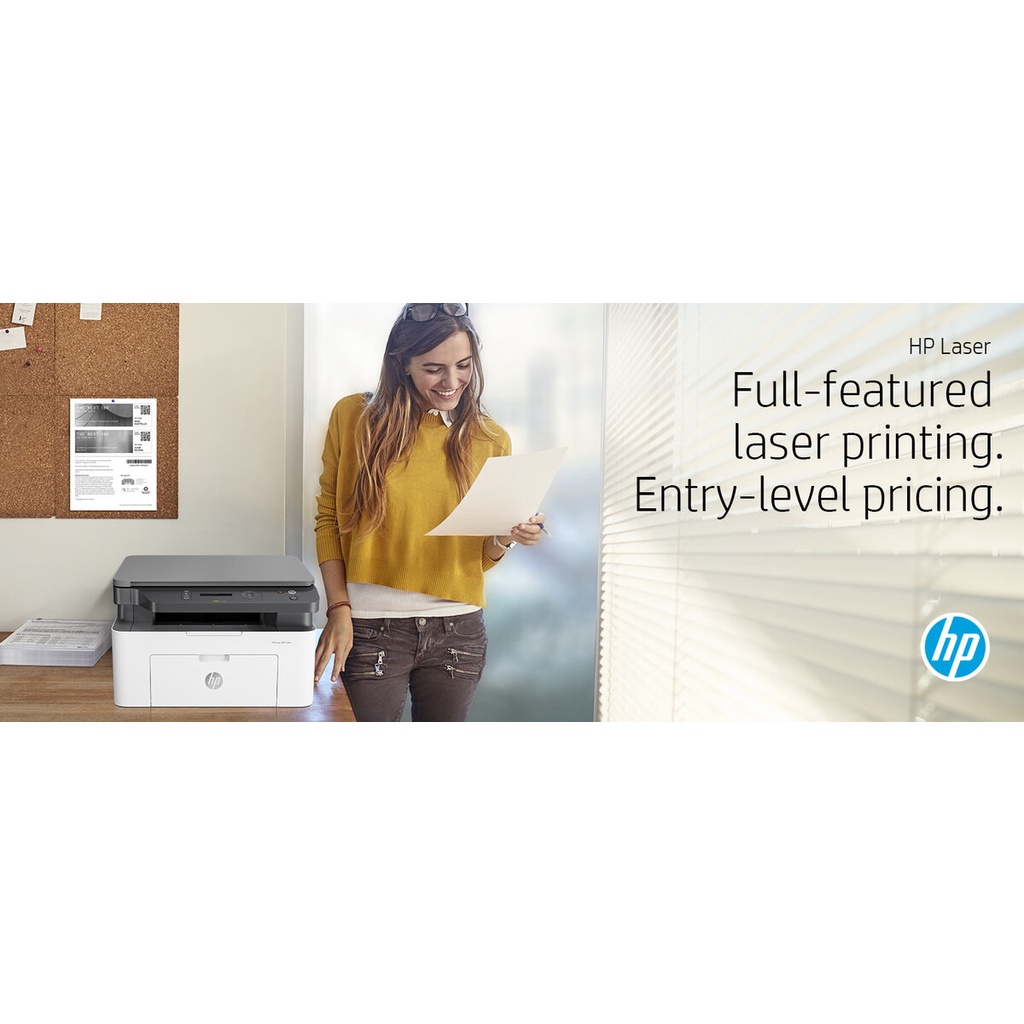 HP MFP 135a/135w Laser MultiFunction Printer Print Copy Scan Business Printer | Shopee Malaysia