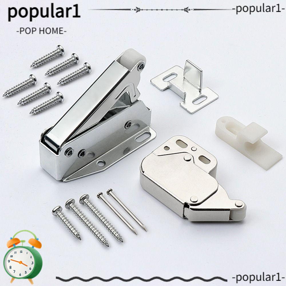 POP Sliding Door Catcher Practical Spring Door Latch Slide Locker Door ...