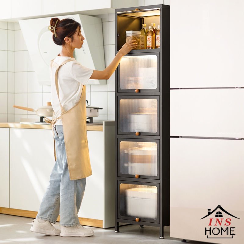 Multi-Layer Carbon Steel Kitchen Storage Cabinet Gap Rack Kitchen Gap ...