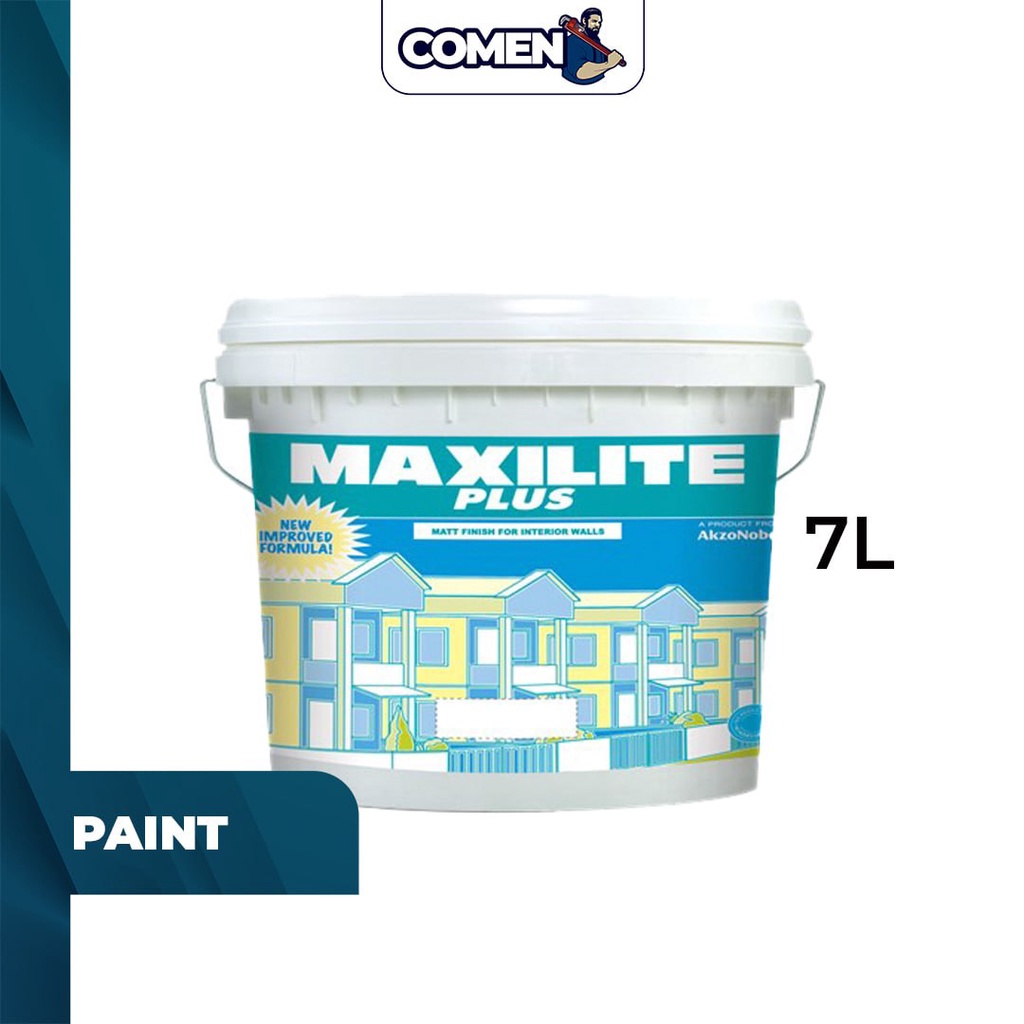 DULUX Maxilite Plus White 15245 7 Liter Interior Wall Ceiling Matt ...
