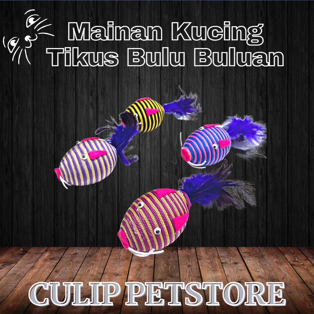 Cat Dog Mouse Toy - Knitted Mouse Fur Mouse | Shopee Malaysia