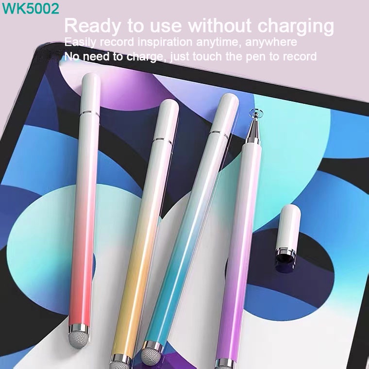 2 in 1 Universal Stylus Pen For Tablet Mobile Android ios Phone iPad ...