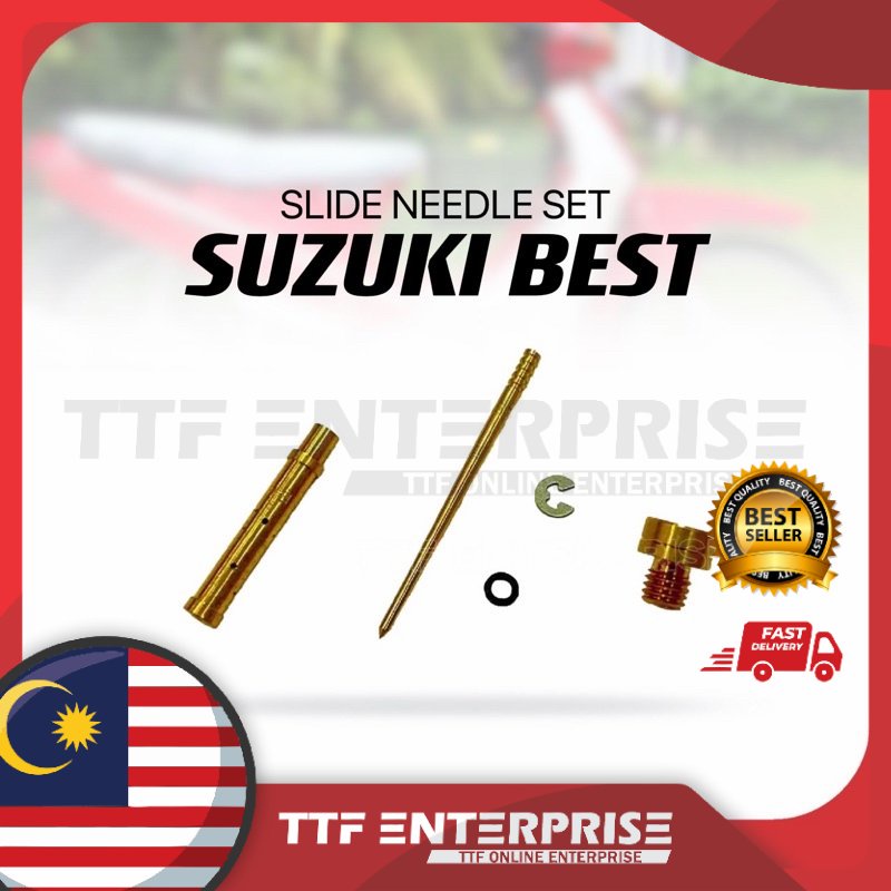 SUZUKI BEST SLIDE NEEDLE SET SLIDE NEEDLE JET SLIDE NEEDLE ASSY BEST110 ...