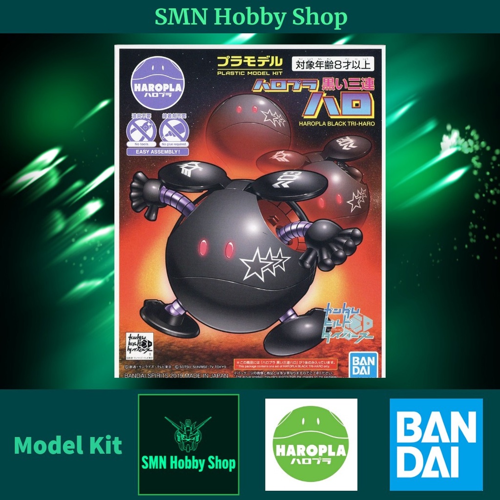 HG 1/144 Haropla Black Tri-Haro Gunpla Gundam [HGBD] (Bandai) | Shopee ...