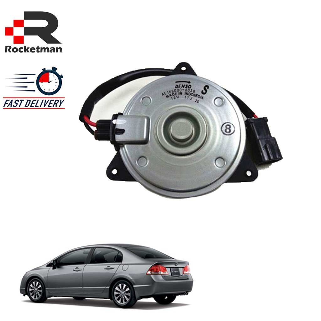 DENSO RADIATOR FAN MOTOR HONDA CIVIC 1.8 SNA FD 2006-2011 (19030-RNA ...