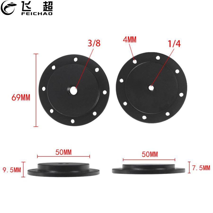 FEICHAO 1/4'' 3/8'' Tripod Adapter Fixed Base Wall Holder Clamping ...