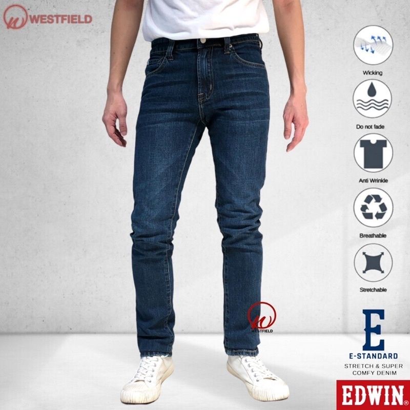 🔥NEW ARRIVALS🔥 EDWIN® E-Standard® MEN’S 506 SLIM FIT JEANS ( 7506 2587 ) | Shopee Malaysia