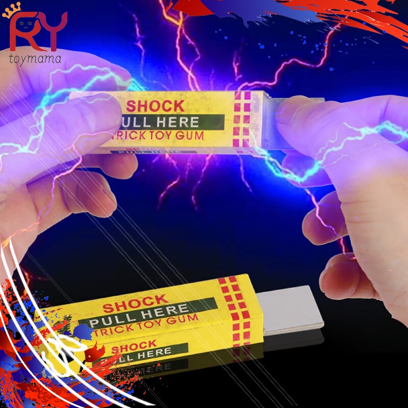 Fantastic Fake Electric Shock Chewing Gum Joke Prank Trick April Fool's ...