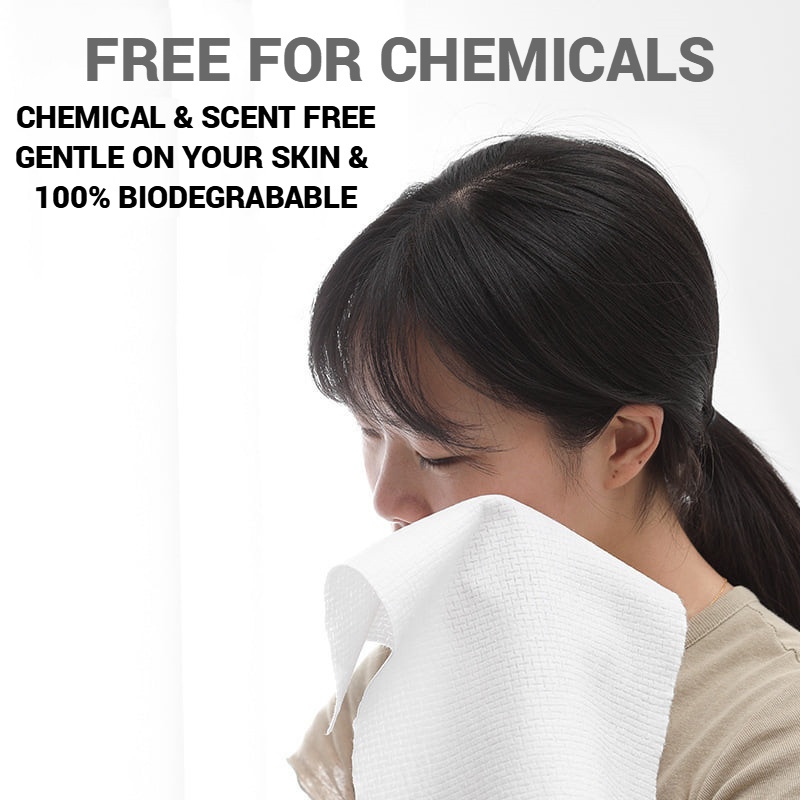 Disposable Compressed Face Towel for Travel Facial Cleansing - Thicken ...
