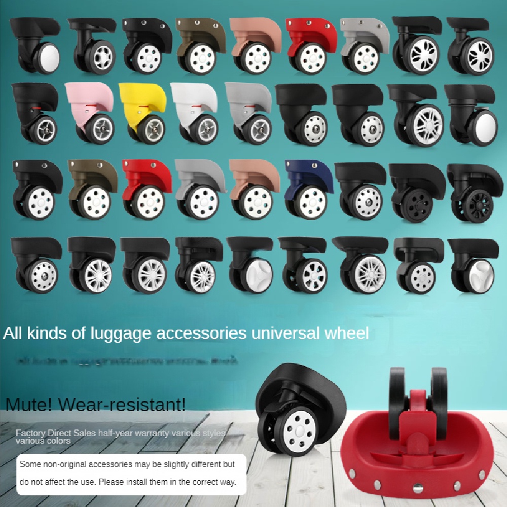 Suitcase wheel accessories universal wheel repair POLO trolley case ...