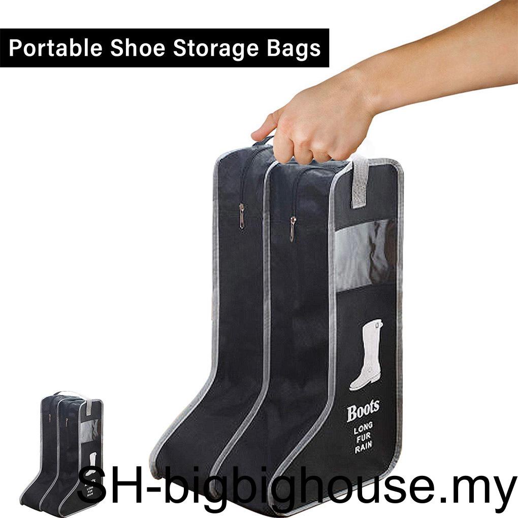Boot Bag Portable Sneaker Zipper Storage Protector Portable Dust Proof ...