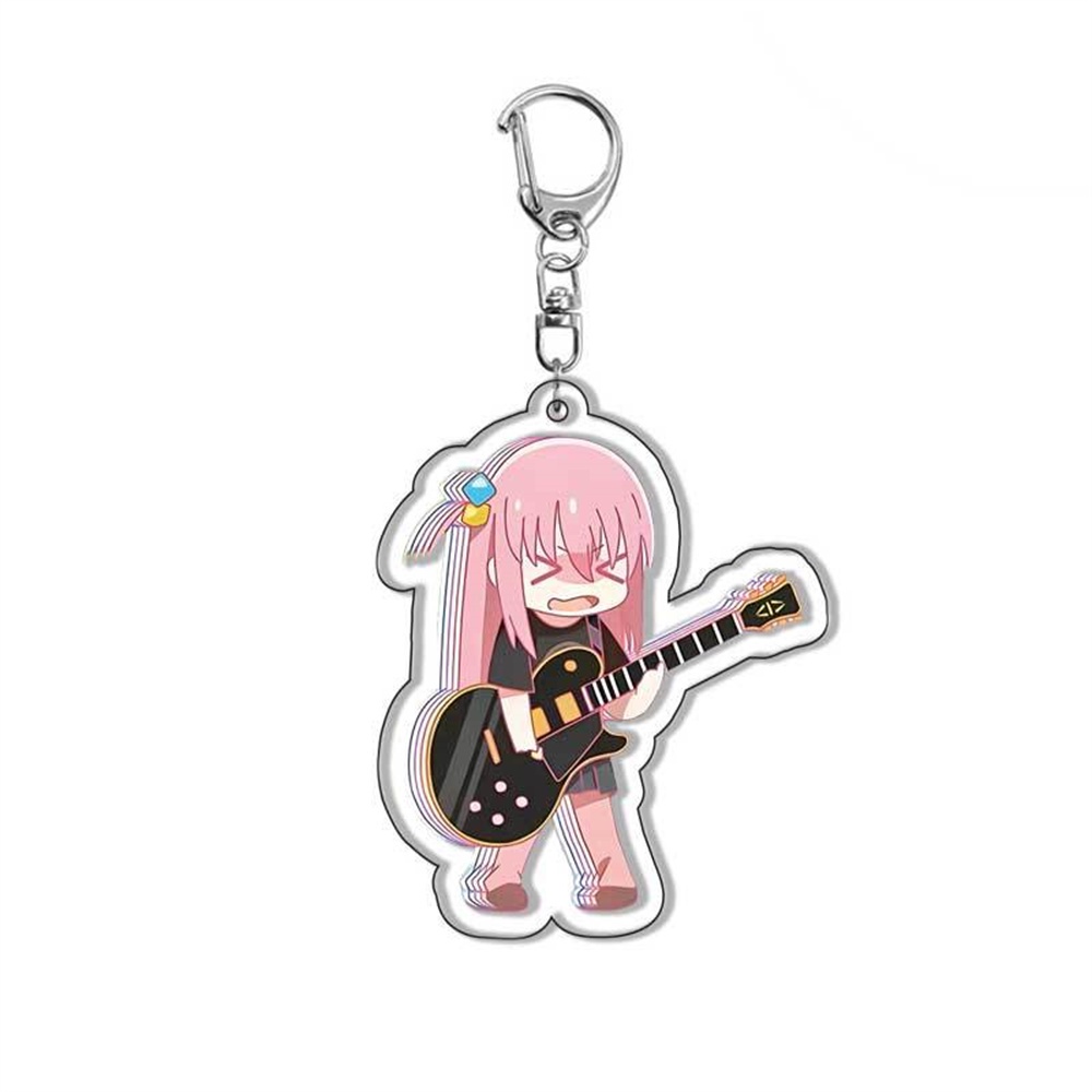 BOCCHI THE ROCK KeyChain Men Anime Key Chain Women Acrylic Car Cosplay ...