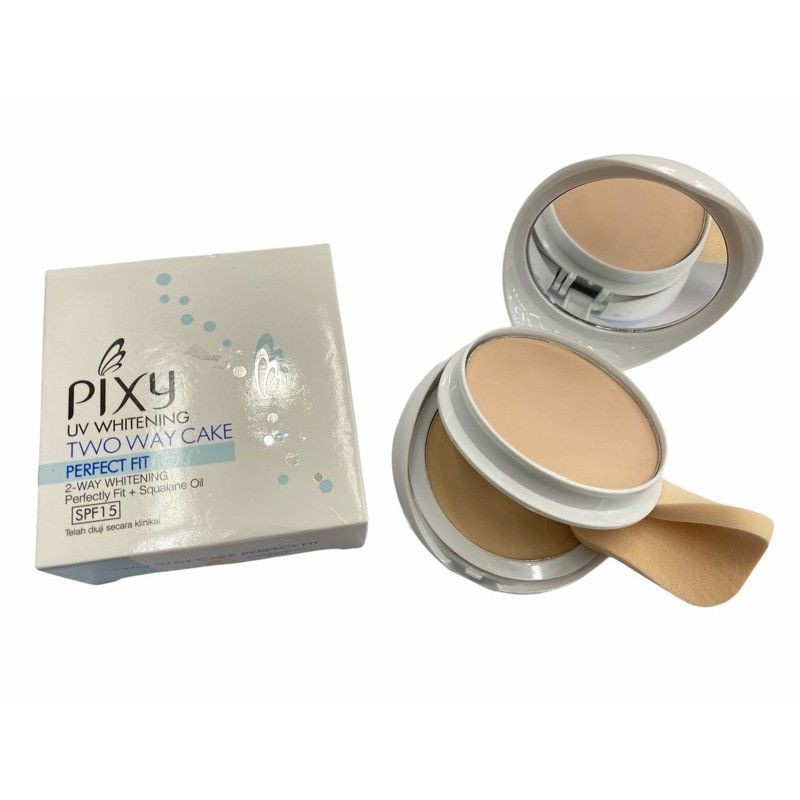 Bedak Compact PIXY 2 IN 1 | Shopee Malaysia