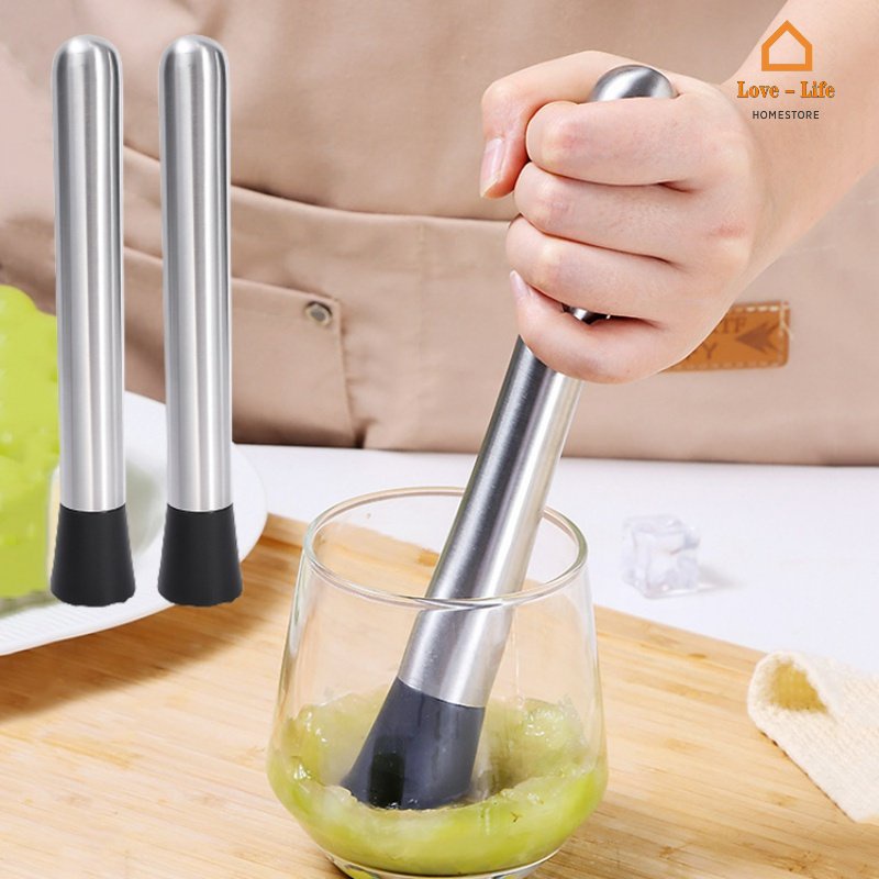 Multifunction Fruit Muddle Pestle/ Stainless Steel Crushing Ice Bar ...