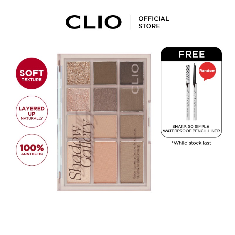 CLIO Shade & Shadow Palette [3 Colors to Choose] | Shopee Malaysia