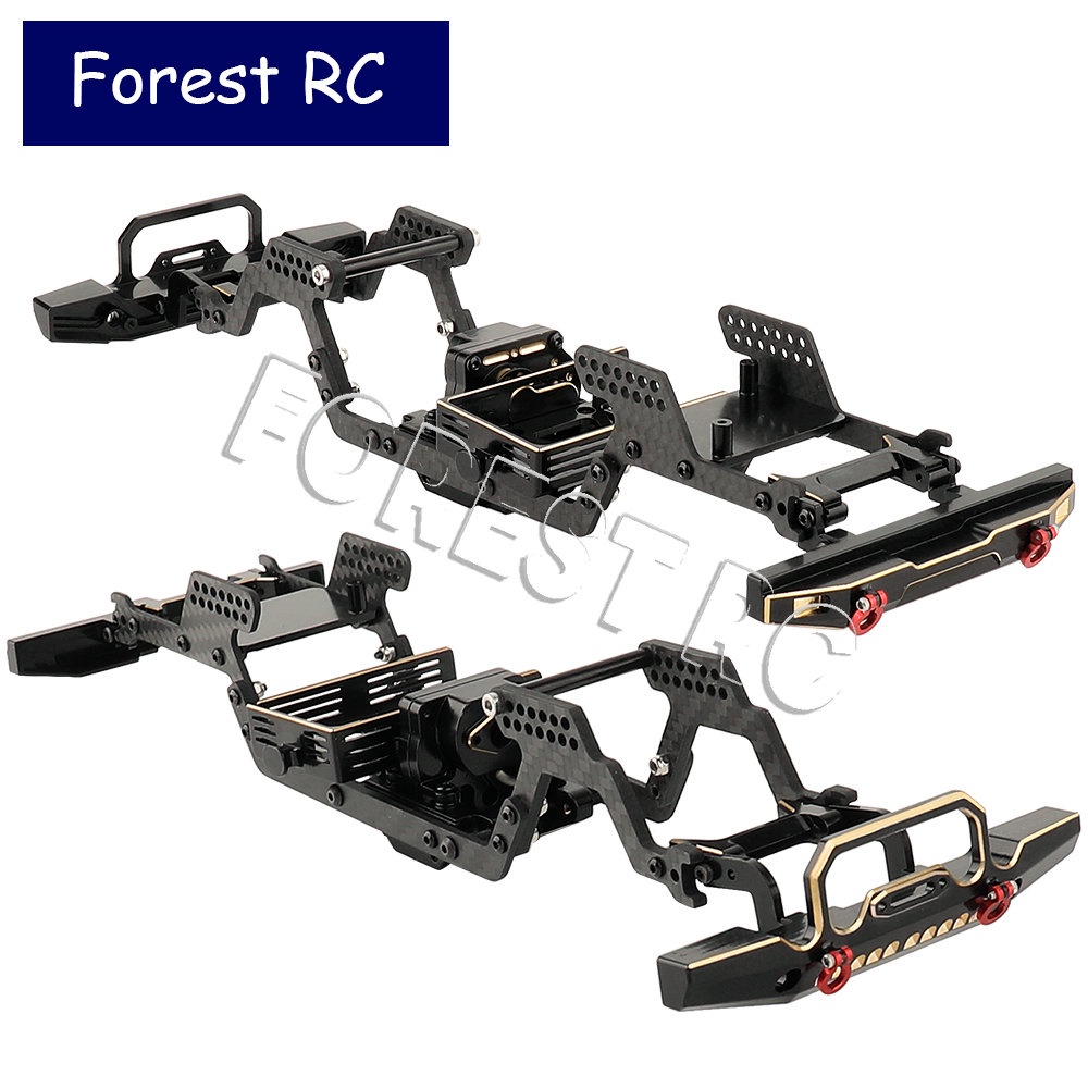 TRX4-M Carbon Fiber Chassis Assembled Kit Frame Girder with Brass ...