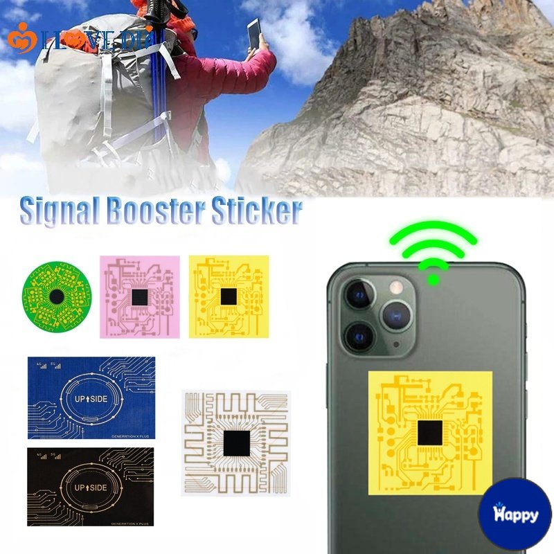 HS Portable Universal Mobile Phone Signal Booster Stickers/ Mini ...