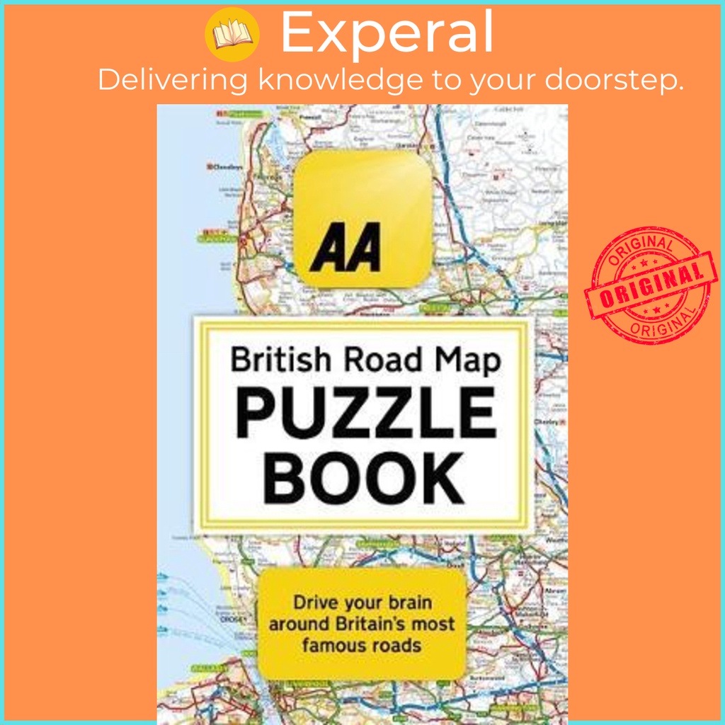 [English - 100% Original] - The AA British Road Map Puzzle Book : These ...