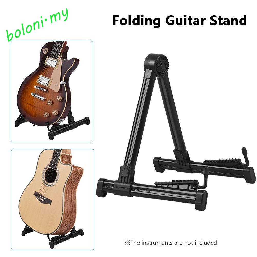 [COD] Guitar Stand Portable Folding A Frame Universal Floor Rack Holder ...