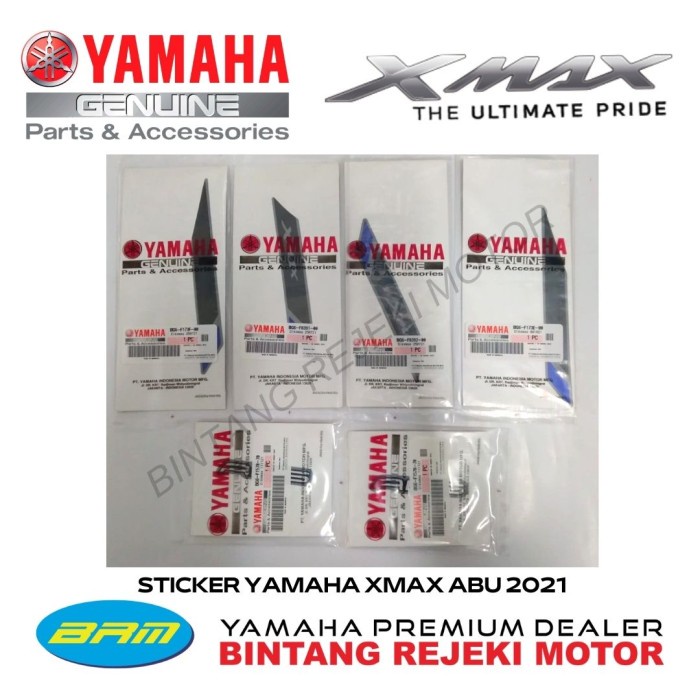 Sticker YAMAHA XMAX GRAY 2021 | Shopee Malaysia