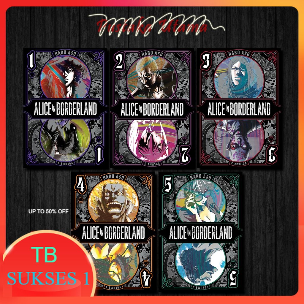 Alice in Borderland Series By Haro Aso (Comic - Manga English) | Shopee ...