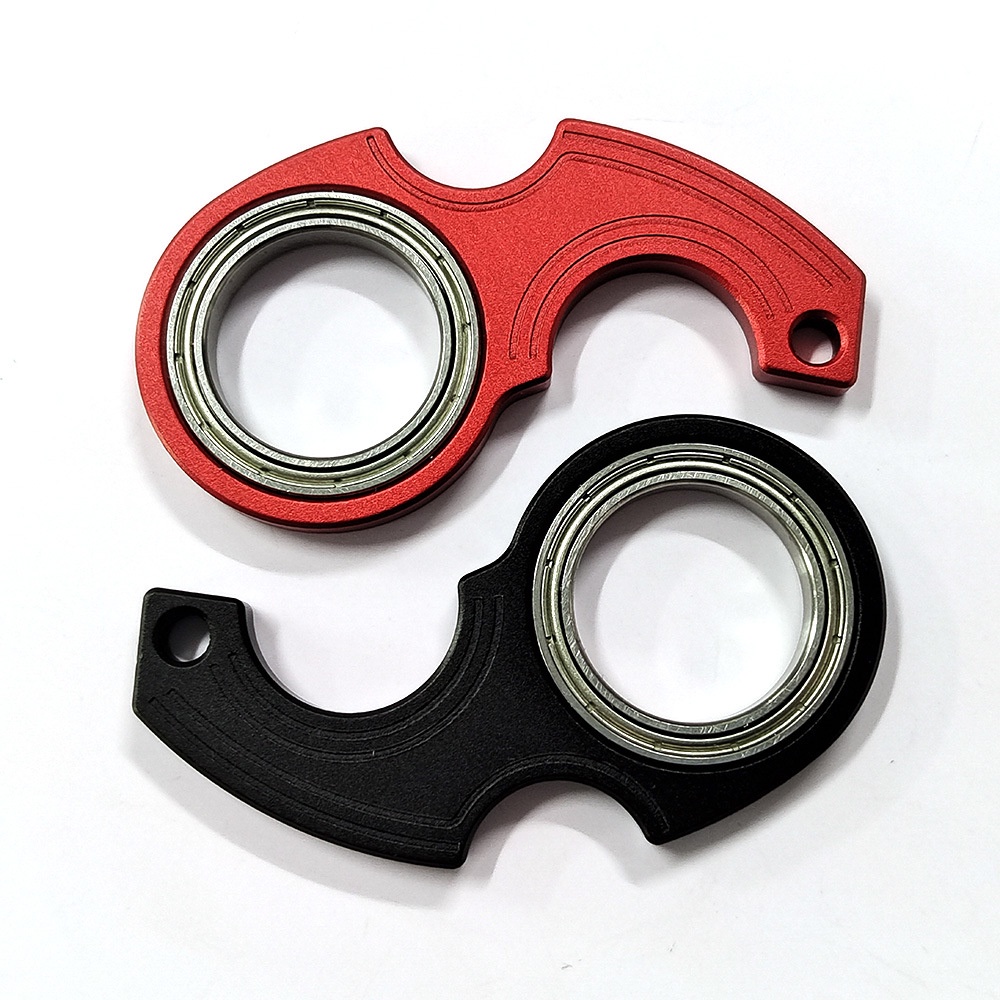 Rotating Keychain Hot Sale karambit spinner Metal Texture Rotating ...