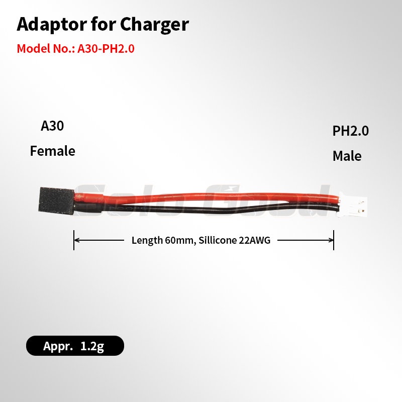 GAONENG A30 Female Male Connector Adapter GNB High Current Plug For RC ...