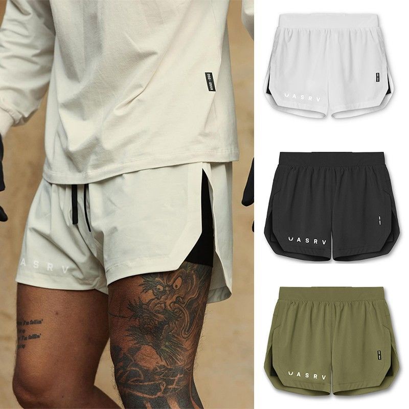 Summer New Style Men's Sports Fitness Shorts Loose Quick-Drying ...