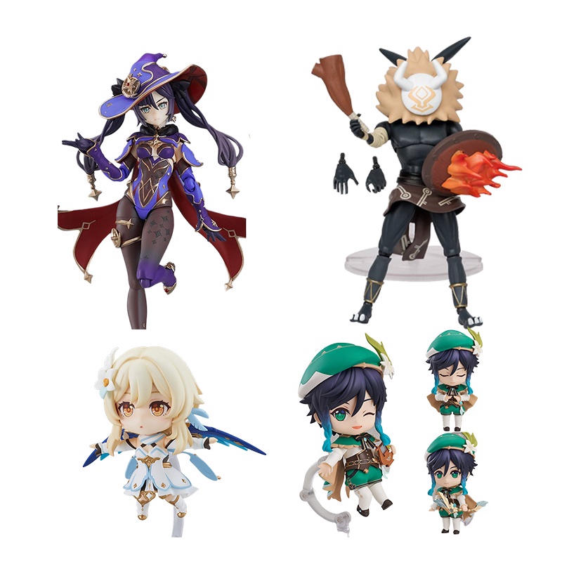 Mona Figma Genshin Impact Nendoroid Hilichurl Action Figure | Shopee ...