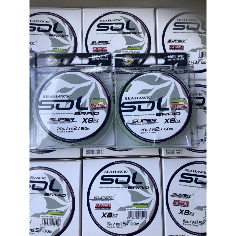 Seahawk SOL x8 braid line | Shopee Malaysia