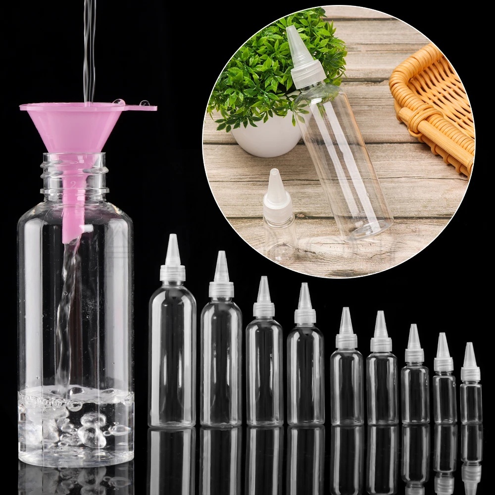 Empty Beak Bottle Split Plastic Sub-bottled Refillable Transparent ...