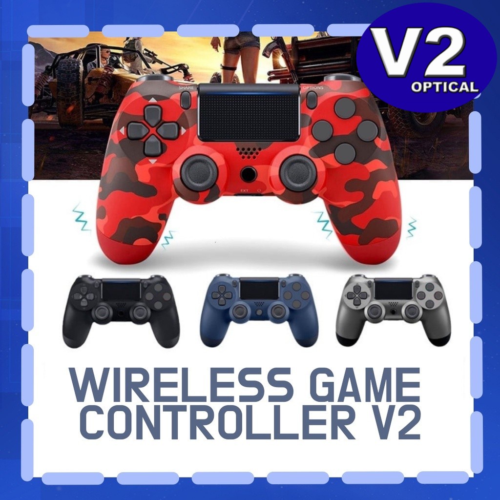 Dual Shock 4 Game Controller Wireless Gaming Joystick V2 for CHEMIST ...