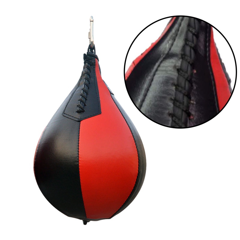 FAUSE PU Leather Boxing Ball,Speed Ball Gym MMA Boxing Sports Pear ...