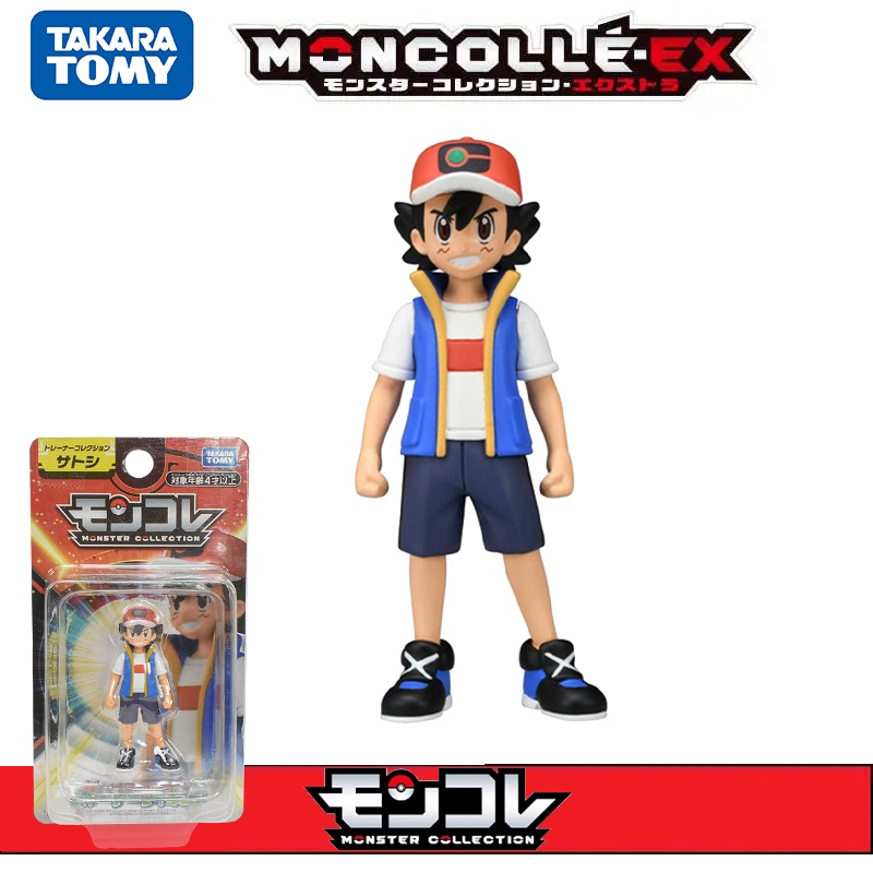 Pokemon Action Figure Trainer Collection Ash Ketchum Leon Cynthia ...