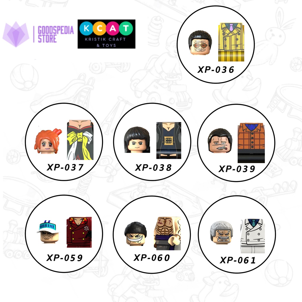 One Piece Mini FigureO nami robin crocodile sakazuki edward monkey D ...