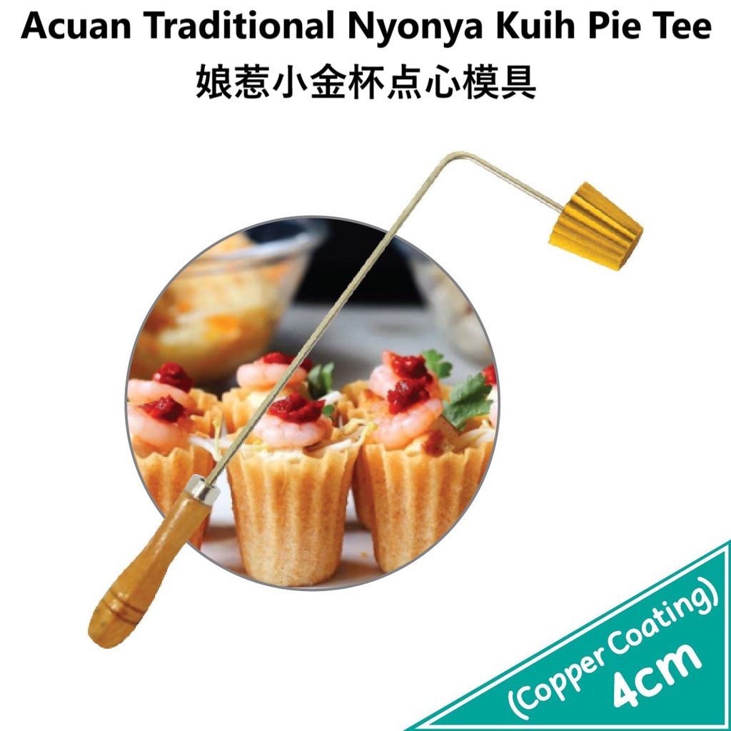 Singapore Pie Tee Top Hats Mould / Acuan Traditional Nyonya Kuih Paiti ...